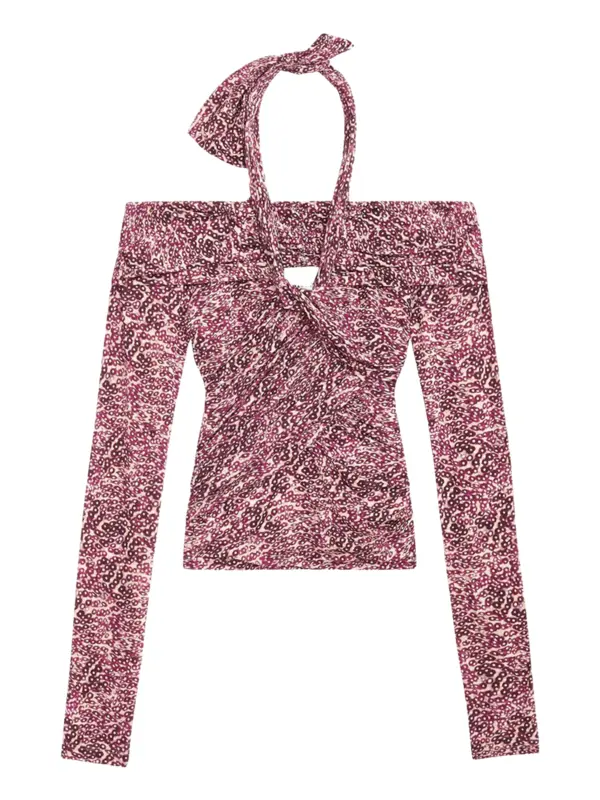 Isabel Marant Vonda Top - Purple