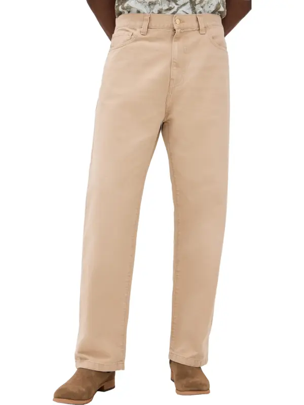Carhartt Work In Progress Landon Pants - Dusty H Brown (stone Canvas)