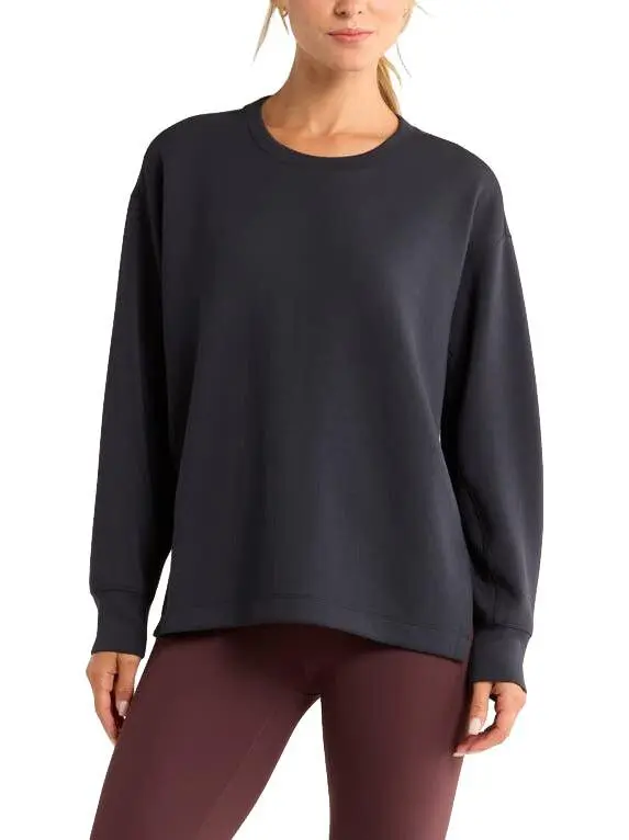 Zella Ultrasoft Knit Tunic - Black