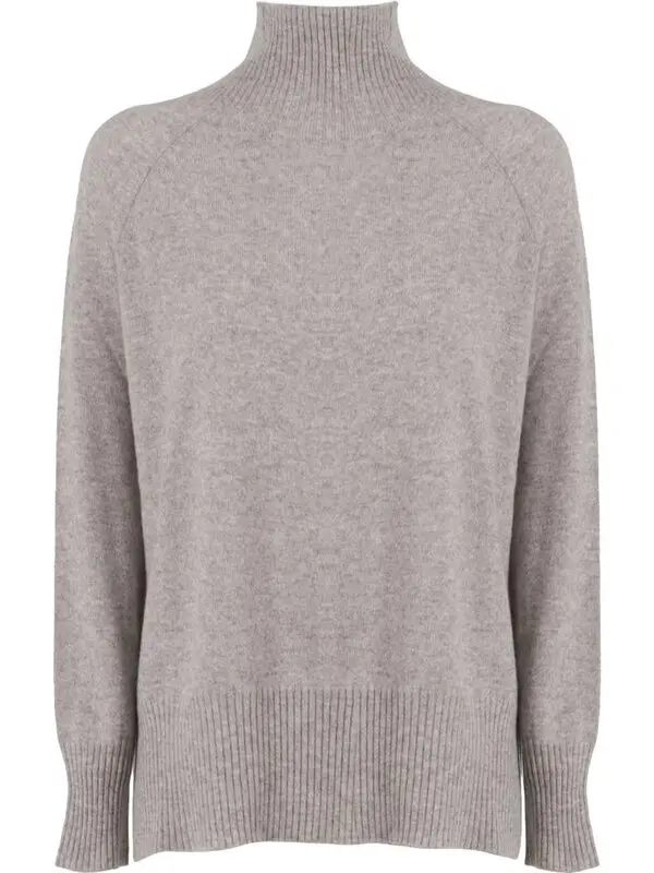 KANGRA High Neck Sweater - Gray