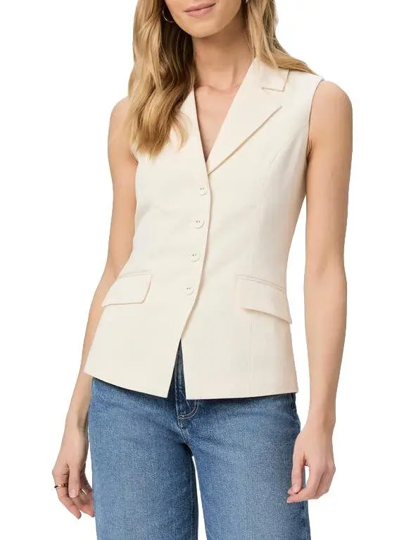 Paige Palomina Vest - Ivory