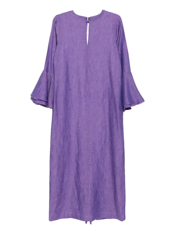 BAMBAH Ruffle Kaftan - Purple