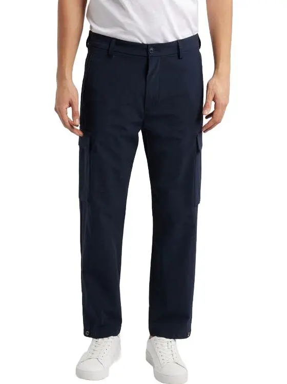 Hugo Boss Perin Stretch Nylon Cargo Pants - Dark Blue