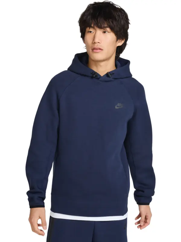 Nike Sportswear Tech Fleece Pullover Hoodie - Blue