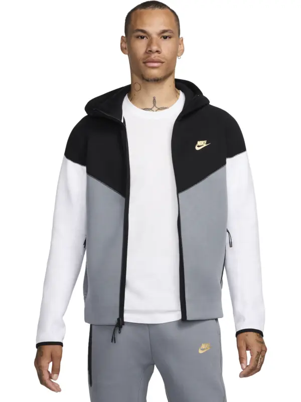 Nike Sportswear Tech Fleece Windrunner Full-zip Hoodie - Black