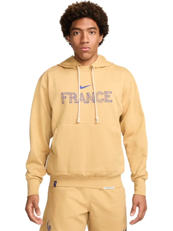 Nike Standard Issue Dri-fit Soccer Pullover Hoodie - Brown