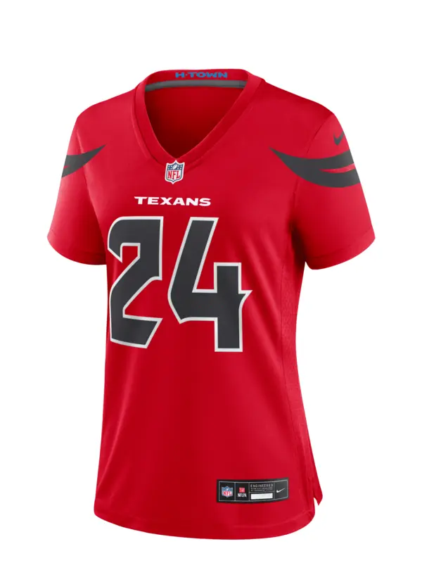 Nike Houston Texans Derek Stingley Jr. Nfl Game Football Jersey - Red