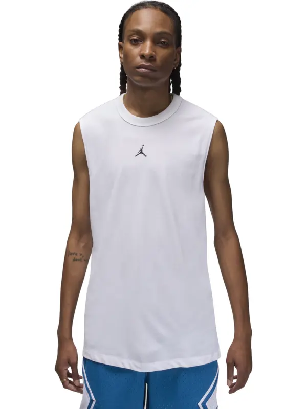 JORDAN Sport Dri-fit Sleeveless Top - White