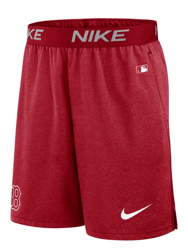 Nike Boston Sox Authentic Collection Practice Dri-fit Mlb Shorts - Red