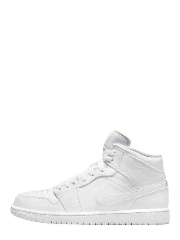 JORDAN 1 Mid Shoes - White