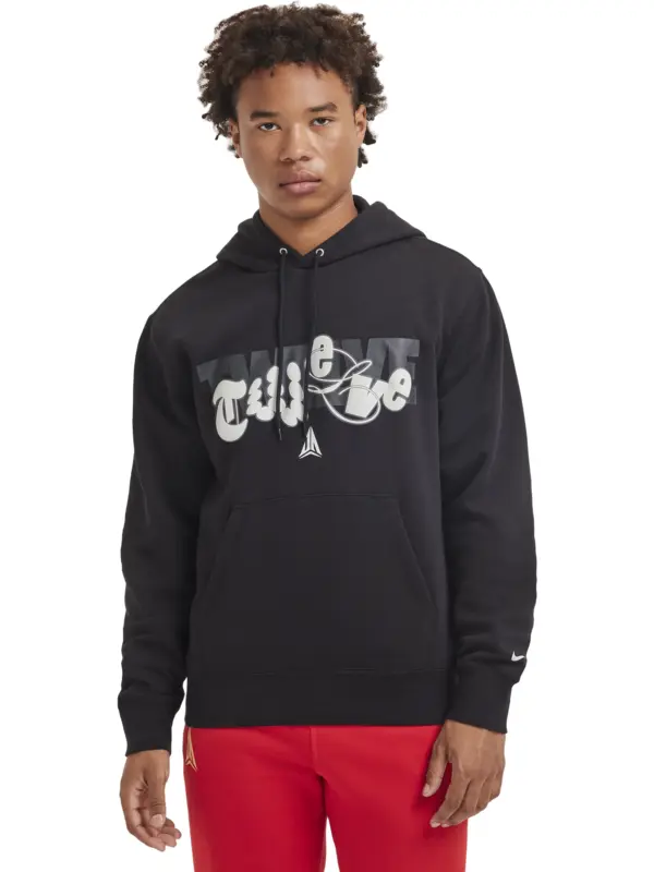 Nike Ja Fleece Basketball Hoodie - Black
