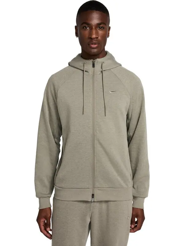 Nike Primary Fleece Dri-fit Uv Full-zip Performance Hoodie - Green