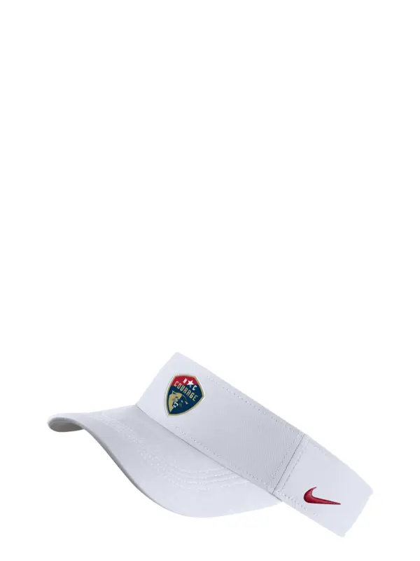 Nike North Carolina Courage Dri-fit Nwsl Visor - White