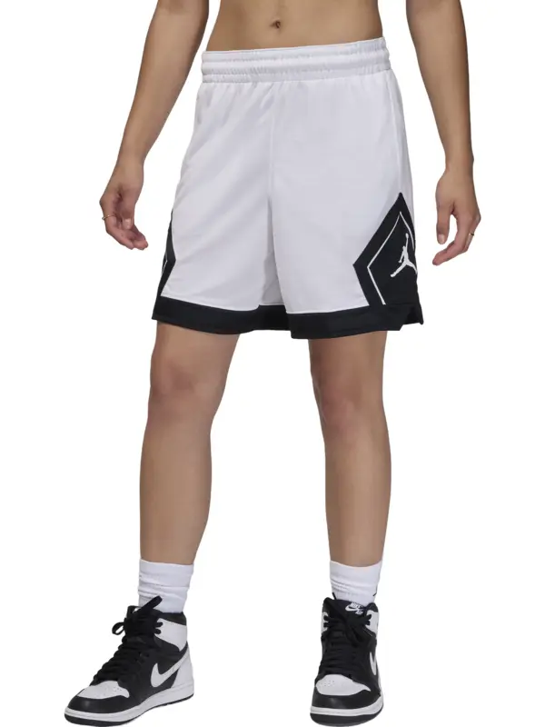 JORDAN 4" Diamond Shorts - White