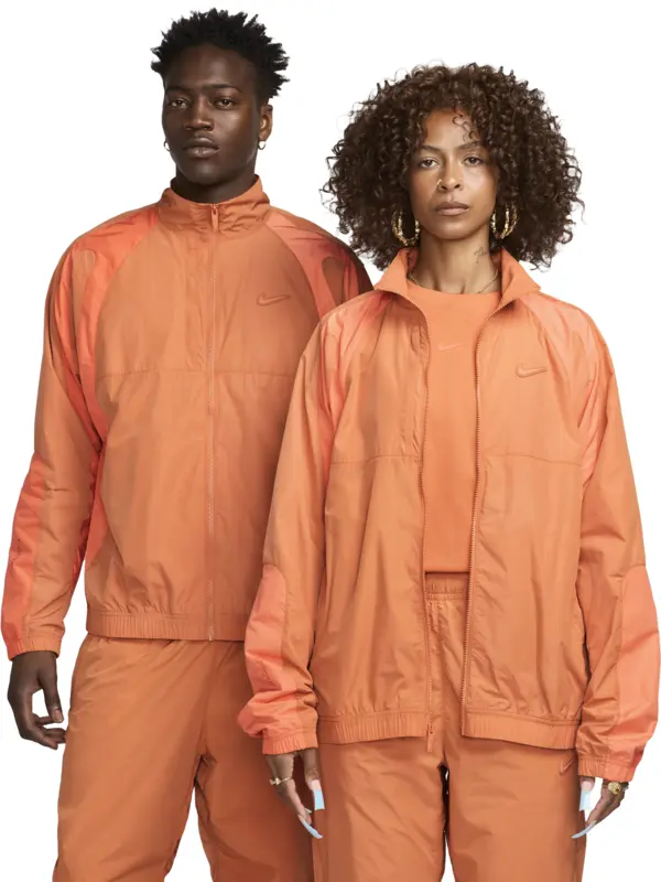 Nike Nocta Northstar Nylon Track Jacket - Orange