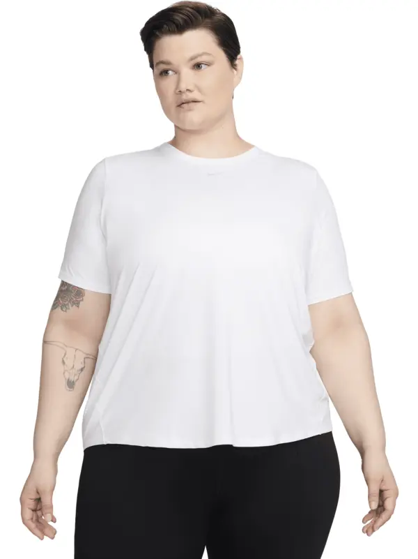 Nike One Classic Dri-fit Short-sleeve Top - White