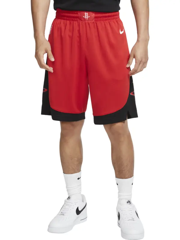 Nike Houston Rockets Icon Edition Swingman Nba Shorts - Red