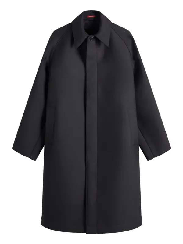Gucci Gg Monogram Jacquard Coat - Dark Grey/grey