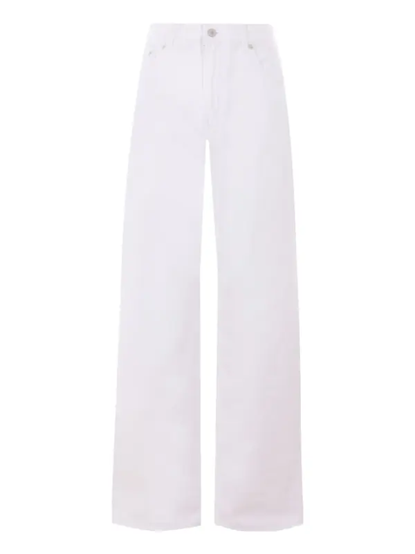 HAIKURE Logo-patch Jeans - White
