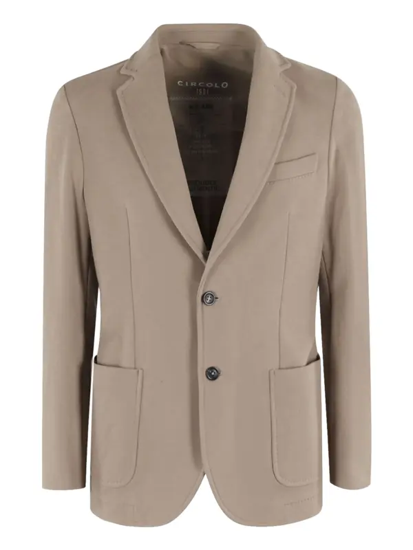 CIRCOLO 1901 Long Sleeve Blazer - Brown