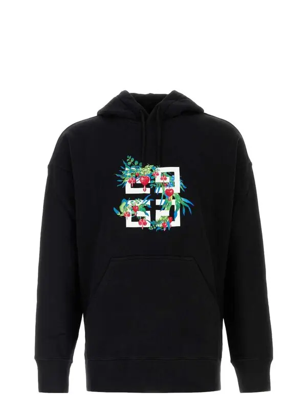 Givenchy Cotton Sweatshirt - Black