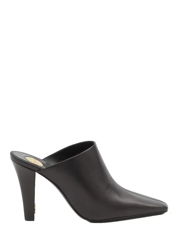 Saint Laurent Jill Mule Pumps - Black