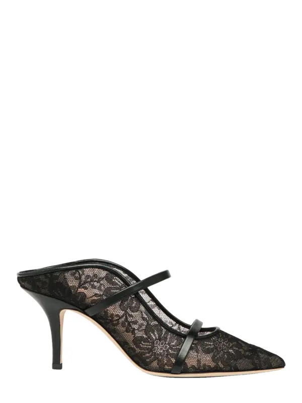 MALONE SOULIERS 70mm Maureen Mules - Black