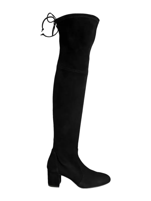 STUART WEITZMAN Yuliana Stretch-suede Over-the-knee Boots - Black