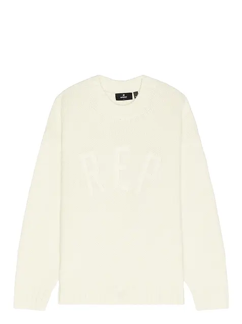 REPRESENT Rep Knit Jumper - Oat