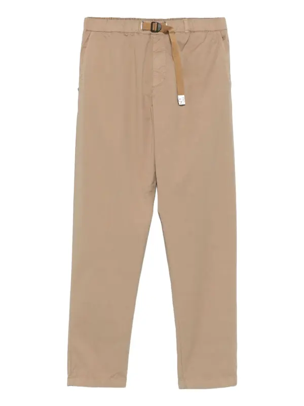 WHITE SAND Belted Trousers - Neutrals