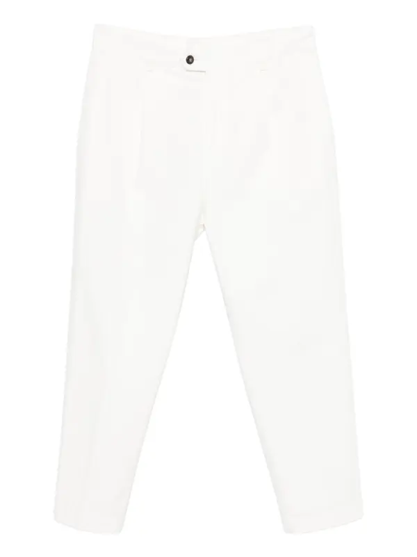 Eleventy Tapered Trousers - White