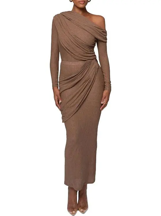 JLUXLABEL Paradise Hills Maxi Skirt - Brown