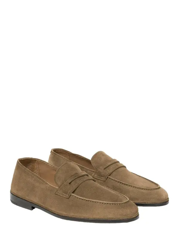 HARRYS OF LONDON Windsor Penny Loafer - Sand