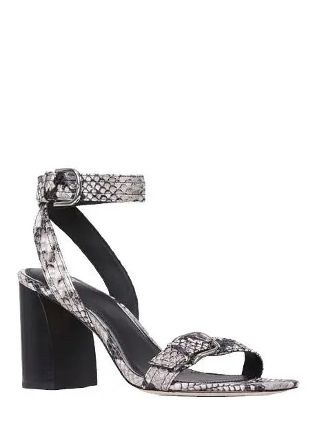 Paige Lydia Sandal - Black/ White Multi