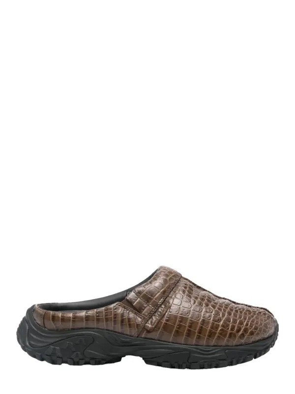 Martine Rose X Clarks Cur Slippers - Brown