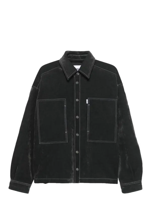 BONSAI Textured Jacket - Black