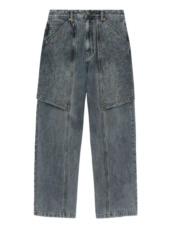 Andersson Bell Straight-leg Jeans - Blue