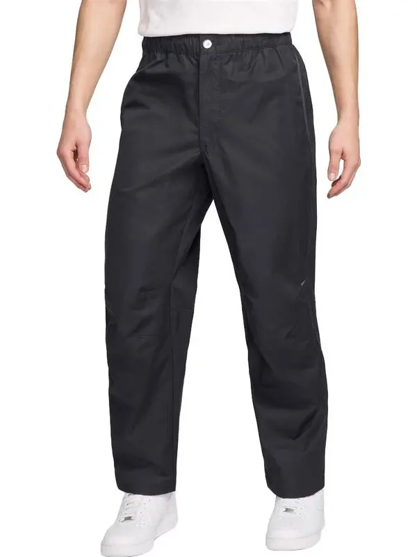 Nike Tech Woven Flat Front Pants - 060 Anthra/black