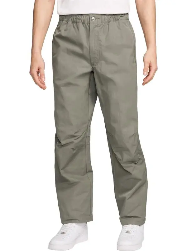 Nike Tech Woven Flat Front Pants - 320 Ltarmy/black