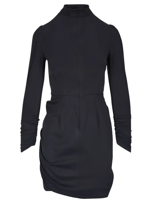 Zimmermann Draped Mini Dress - Black