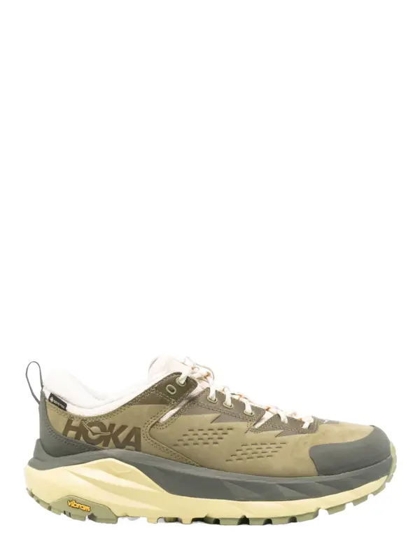 Hoka Kaha Gtx Panelled Sneakers - Fennel/eggnog