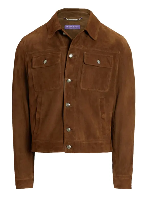 Ralph Lauren Suede Jacket - Brown