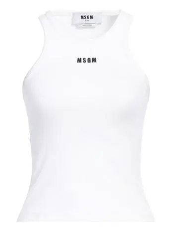 MSGM Tank Top - White