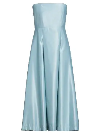 SISTE'S Gold Capsule Midi Circle Dress - Blue
