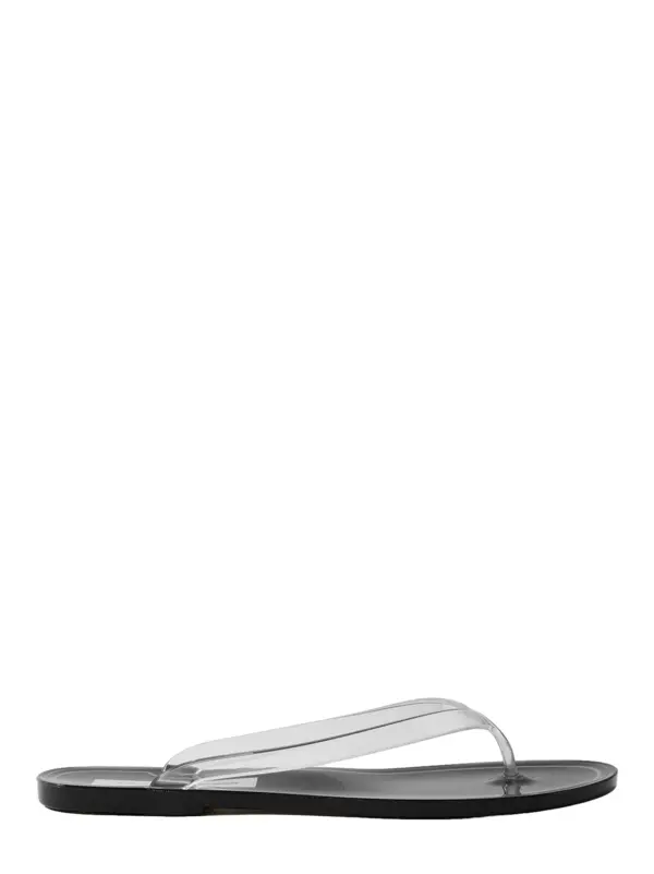 Christopher Esber Jo Pvc Flip Flops - Black