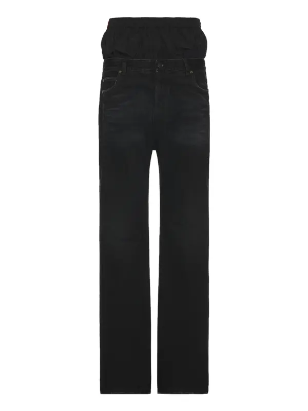 Balenciaga Layered Jeans - Midnight