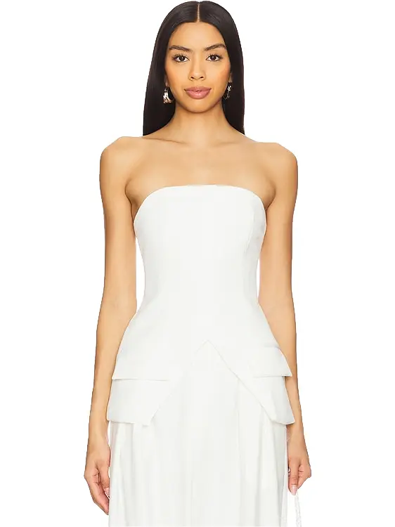 NONCHALANT LABEL Petra Top - Winter White