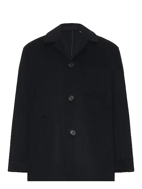 Club Monaco Short Coat - Navy