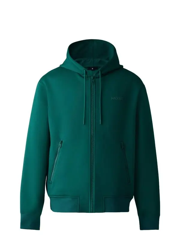Mackage Krystos Zip-up Hoodie - Emerald