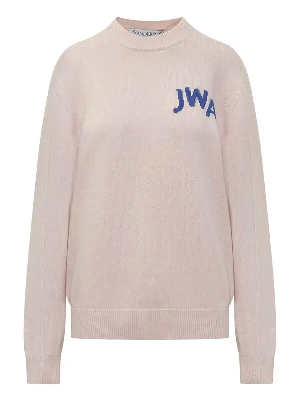 JW Anderson Crew Neck Sweater - Pink